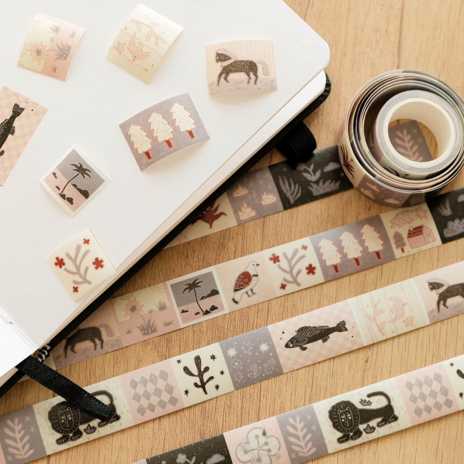 Blue Semi Masking Tape – Odd Little Days – Nagi