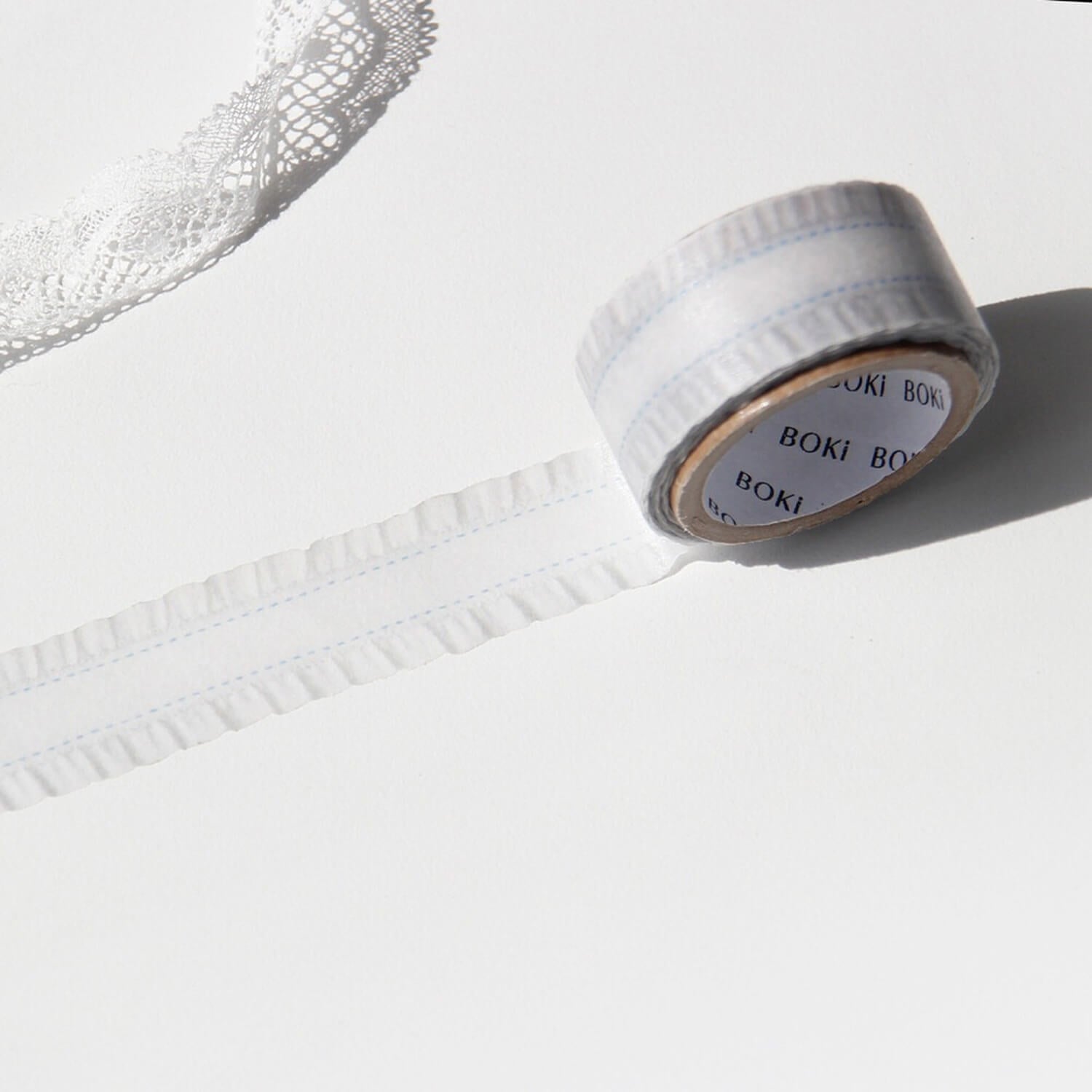 Boki Frill Ribbon Die-cut Masking Tape - Whipping Cream – Nagi
