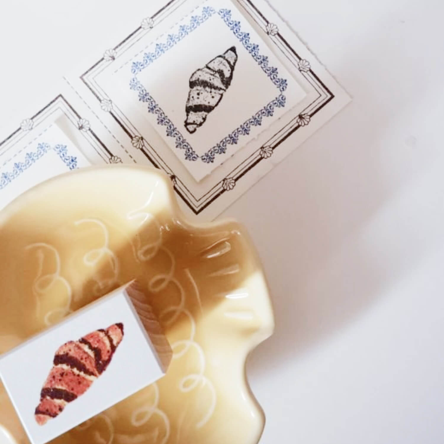 Chopdiam Stamp – Chocolate Croissant – Nagi