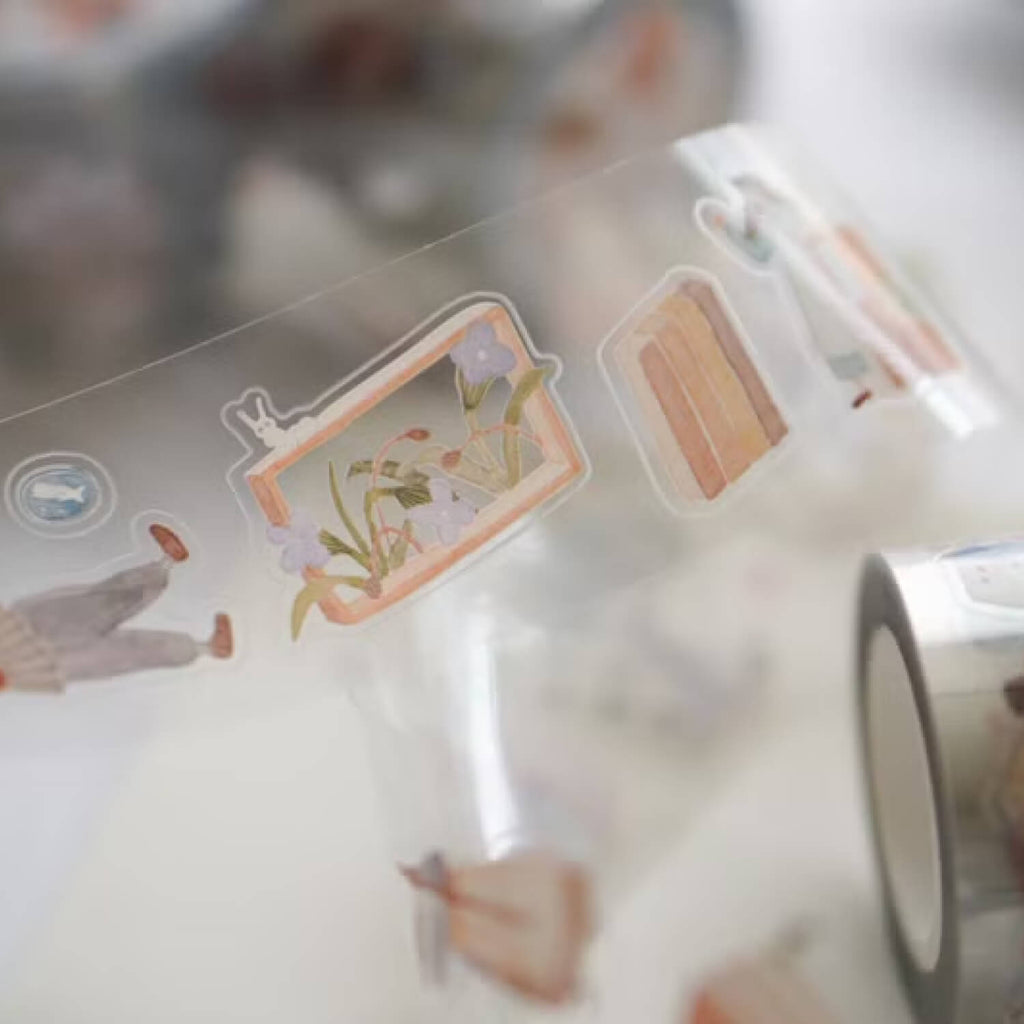 Ivy Snow PET Tape – On the Desk – Nagi