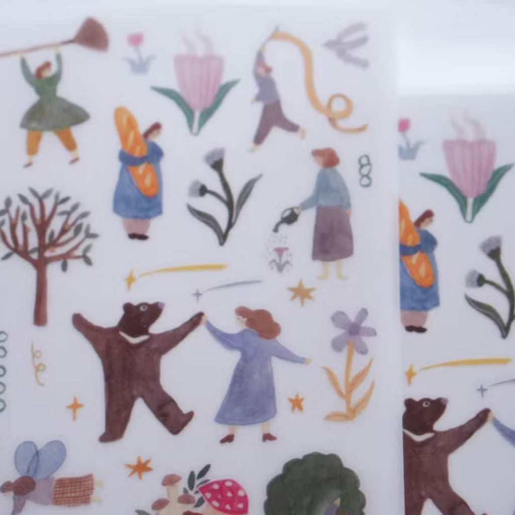 Ivy Snow Transfer Sticker – Daydream Poetry – Nagi