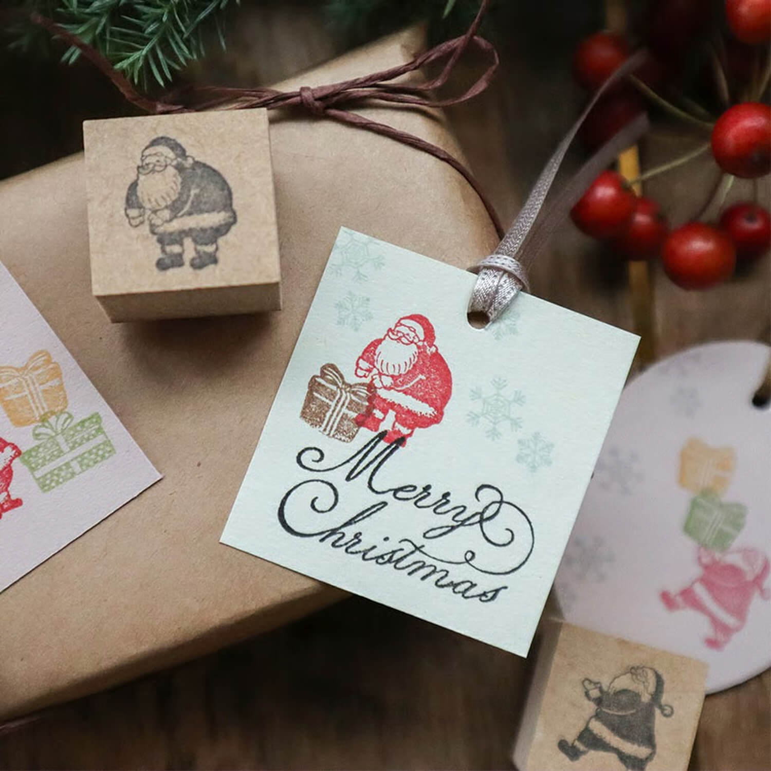 Keibunsha Stamp – Santa (Stand) | All Stationery | Nagi Lifestyle