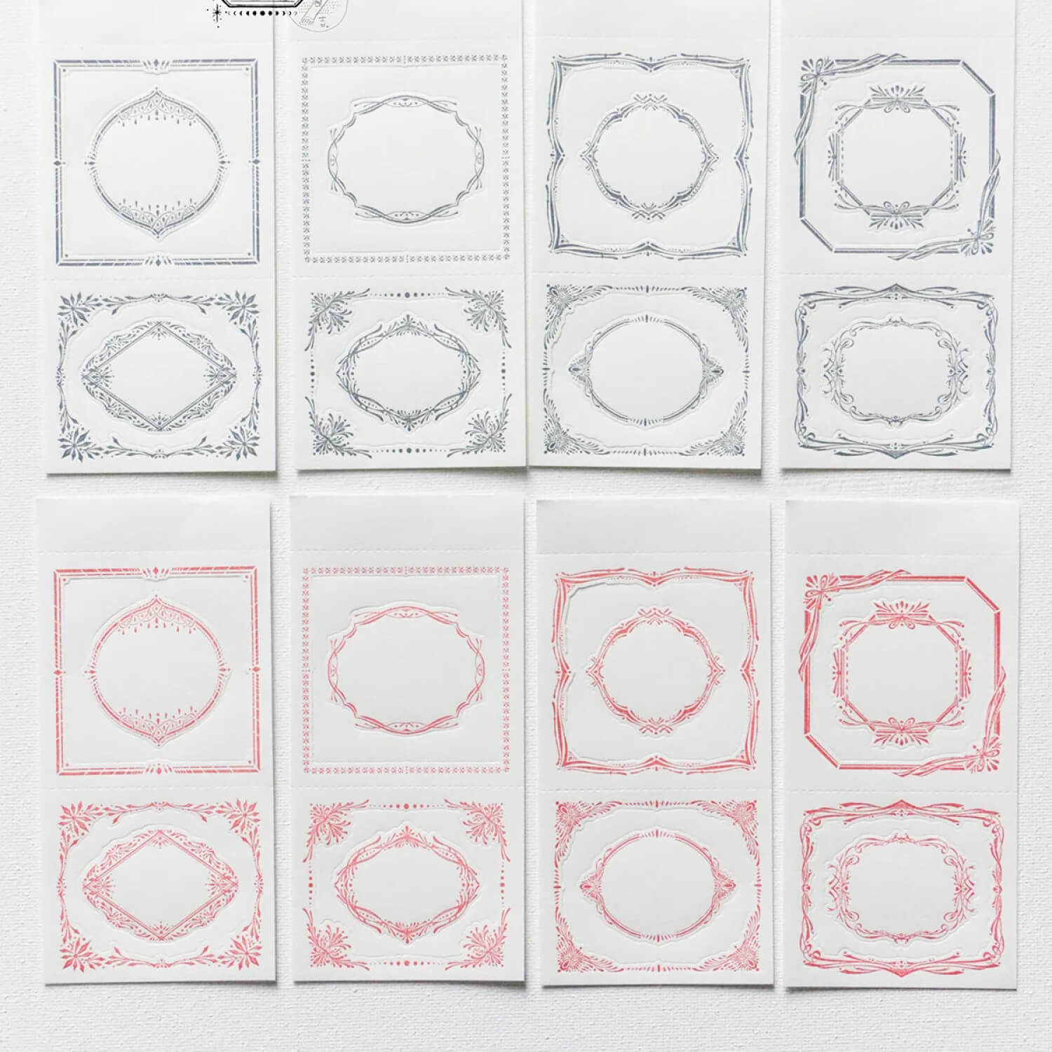 LCN Retro Frames Letterpress Notepad – Nagi