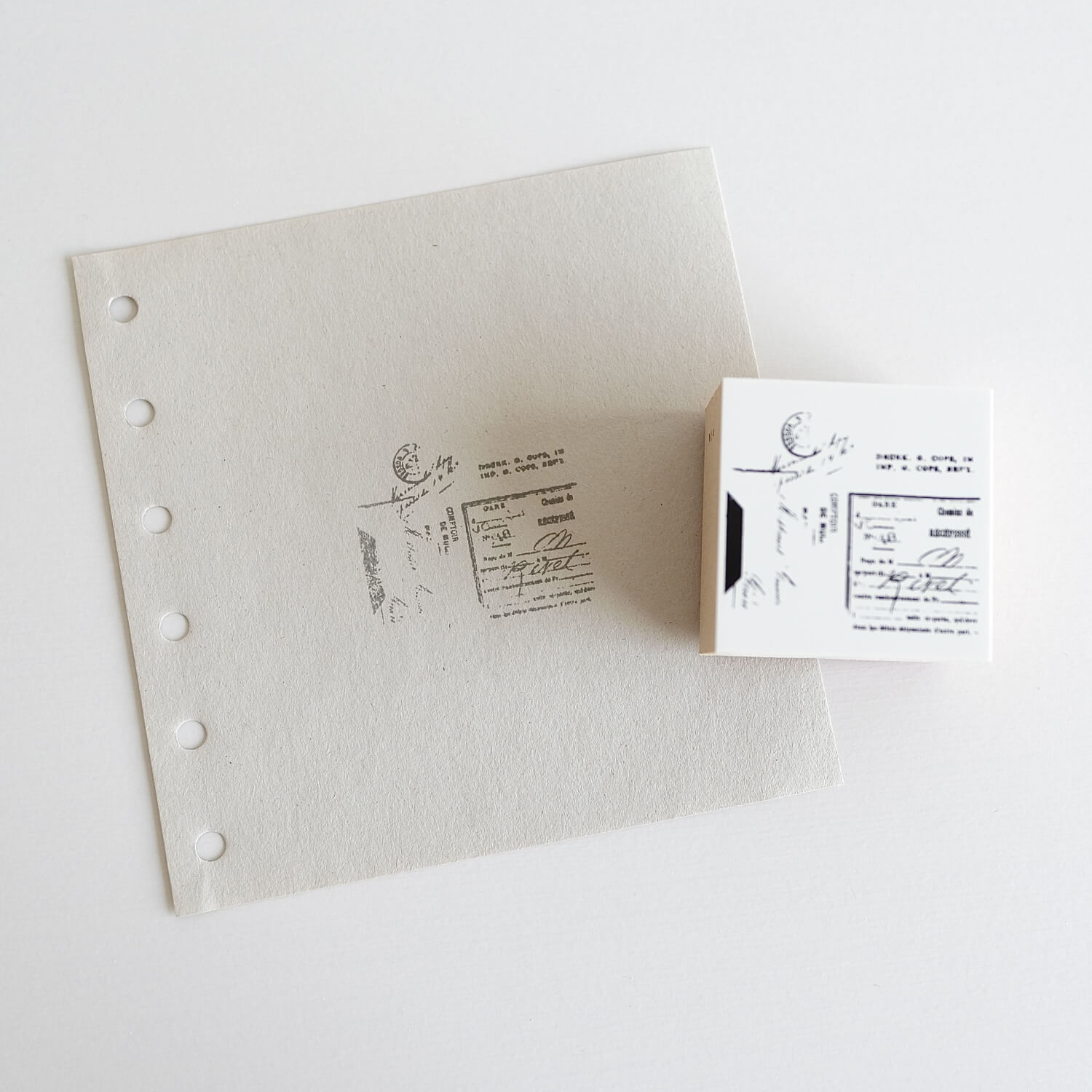 Yohaku Rubber Stamp – Hoshimeguri (S-115) | All Stationery | Nagi Lifestyle