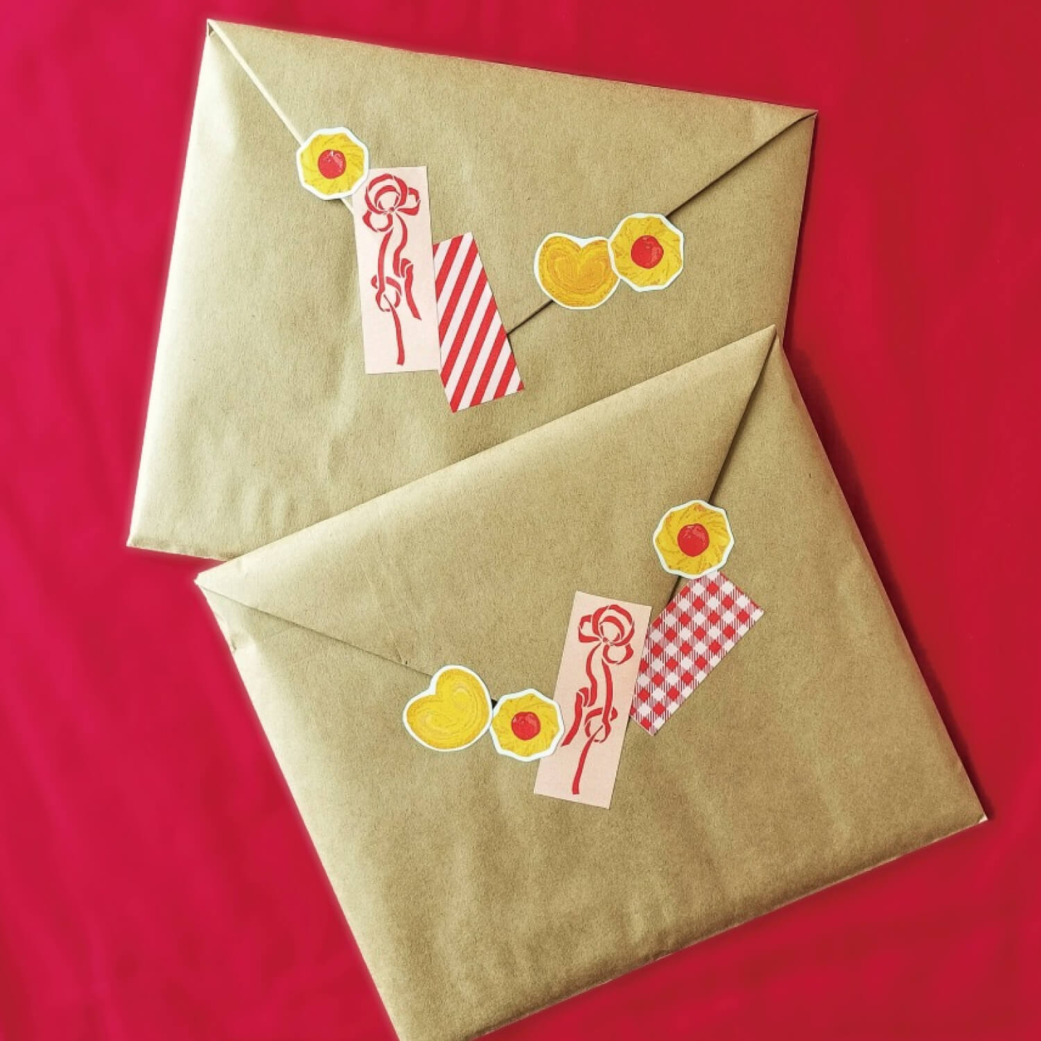 merilforel Label Stickers – Baked Sweets Wrapping – Nagi